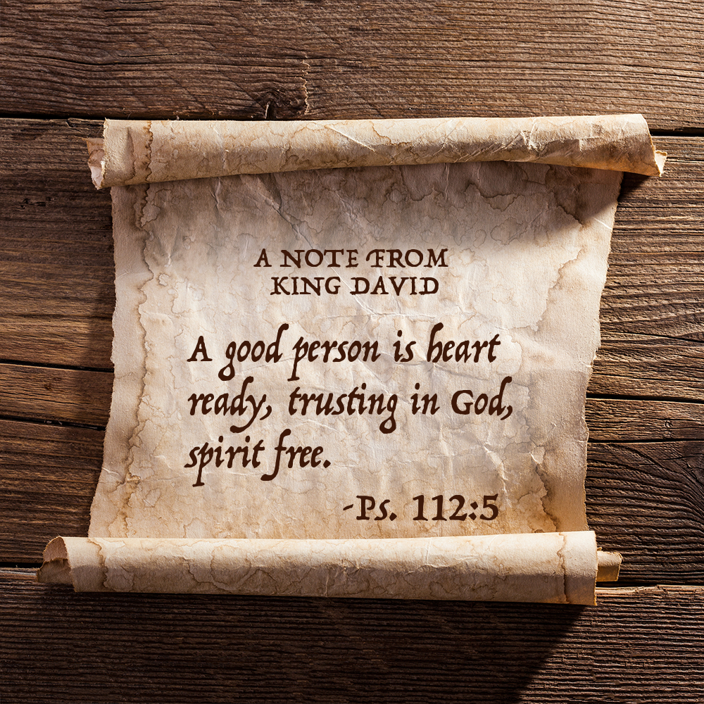 Psalm 112 5 God Of Hope